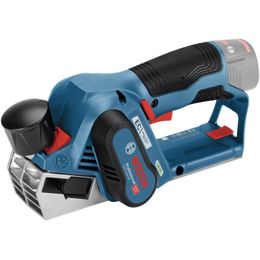 Bosch Professional Akku-Elektrohobel GHO 12V-20 Hobel, Hobelbreite: 56 in mm, ohne Akku und Ladegerät, blau|grau