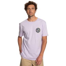 Quiksilver T-Shirt »Core Bubble« Pastel Lilac XL XL Stoff: Baumwoll-Jersey-Stoff [160 g/m2]