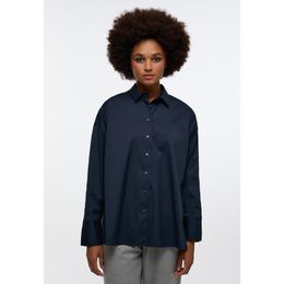 Eterna Hemdbluse &raquo;OVERSIZE FIT&laquo; navy 46 46 Hemd-Kragen