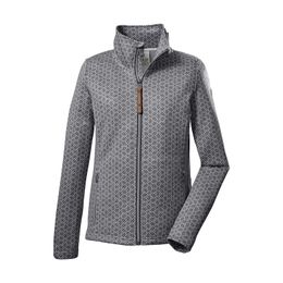 G.I.G.A. by Killtec G.I.G.A. DX BY KILLTEC Fleecejacke &raquo;GS 138 WMN KNTFLC JCKT&laquo; dunkelblau 34 34 Damen Strickfleecejacke in Jacquard Optik
