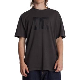 DC Shoes T-Shirt »DC Star Pigment Dye« Black Enzyme Wash XS XS Material: Baumwoll-Jersey [200 g/m2]