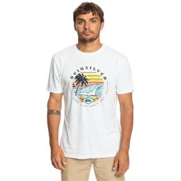 Quiksilver T-Shirt »QS Surf Club« White XL XL Material: Jersey-Slub-Stoff aus Baumwolle...