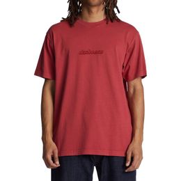 DC Shoes T-Shirt »Digi Tones« Earth Red Enzyme Wash XXL XXL Material: Baumwoll-Jersey [200 g/m2]
