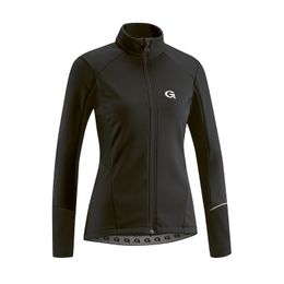 Gonso Fahrradjacke &raquo;FURIANI&laquo; Damen Softshell-Jacke, Windjacke atmungsaktiv und wasserabweisend schwarz 42 42 Materialmix aus hochwertigem G-SHELL...