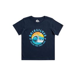 Quiksilver T-Shirt »Light Tunnel« Navy Blazer 5(108-114 cm) 5(108-114 cm) Stoff: Baumwoll-Jersey-Stoff [160 g/m2]