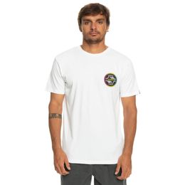 Quiksilver T-Shirt »Core Bubble« White XS XS Stoff: Baumwoll-Jersey-Stoff [160 g/m2]
