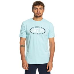Quiksilver T-Shirt »In Circles« Sky Blue XXL XXL Stoff: Baumwoll-Jersey-Stoff [160 g/m2]