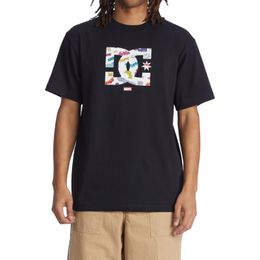 DC Shoes T-Shirt »Marvel Deadpool x DC« schwarz XL XL Material: Baumwoll-Jersey
