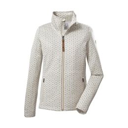 G.I.G.A. by Killtec G.I.G.A. DX BY KILLTEC Fleecejacke &raquo;GS 138 WMN KNTFLC JCKT&laquo; helltaupe 44 44 Damen Strickfleecejacke in Jacquard Optik