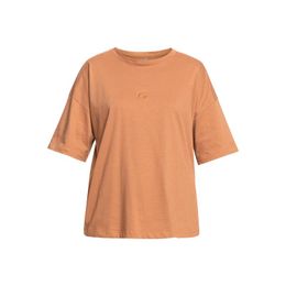 Roxy Trainingsshirt &raquo;Essential Energy&laquo; Mocha Mousse XL XL Stoff: Umweltfreundlicher BaumwollStoff