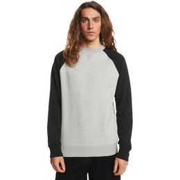 Quiksilver Sweatshirt &raquo;Everyday&laquo; Light Grey Heather XL XL Stoff: Baumwoll-Polyester-Mischgewebe [230...