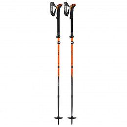 Leki - Sherpa FX Carbon Strong - Trekkingstöcke Länge 125 - 140 cm orange/blau