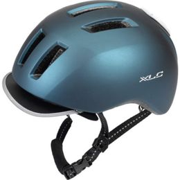 Xlc City-Helm BH-C24 blau-metallic