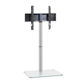 Vcm Universal TV VESA Standfuß Ständer Fernseh Rack Alu Glas Alani