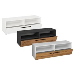 Vcm Holz TV Lowboard Möbel Fernsehschrank Tisch Konsole Fernsehtisch Arila XL