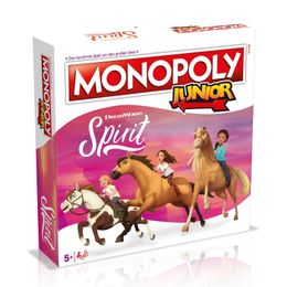 Winning Moves Monopoly Junior - Spirit - Riding Free Spiel Gesellschaftsspiel Brettspiel deutsch