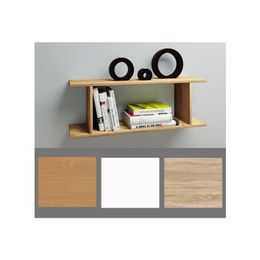 Vcm Holz Wandregal Hängeregal Regal Bücherregal Wandboard Deko Board Sirola Mini