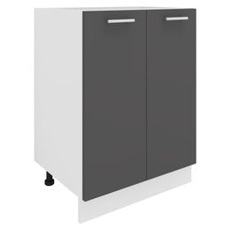 Vcm Küchenschrank Breite 60 cm Drehtüren Unterschrank Küche Küchenmöbel Esilo