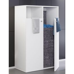 Vcm Stoff Wäscheschrank Wäschetruhe Wäschebox Wäschekorb Stoffbox Wäsche Dreso XL 2f