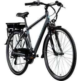 Zündapp Green 7.7 E-Bike Herren Trekkingrad 28 Zoll Pedelec 155 - 185 cm Trekkingrad mit 21 Gang E Fahrrad S