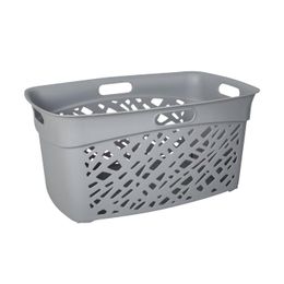 ONDIS24 Wäschekorb Wäschebox Aufbewahrungskorb cement grau