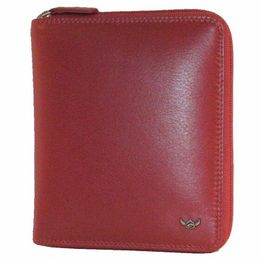 Golden Head Polo Geldbörse RFID Leder 10,5 cm rot