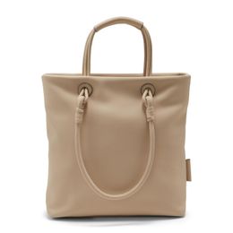 Tom Tailor Damen Olivia Shopper, beige, Uni, Gr. ONESIZE