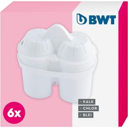 BWT Filterkartuschen Soft Filtered Water 6er Pack - entfernt Kalk - schützt Haushaltsgeräte