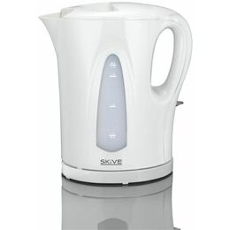 BURI Skive Wasserkocher 1,7L Weiß Hitze Erwärmen Tee Kettle Küchengeräte Wohnung Haus