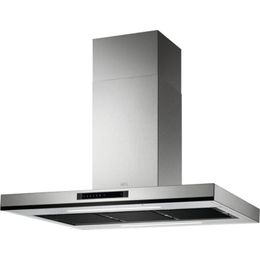 AEG DIK8190HG 9000 SilenceTech / Inselhaube / Hob²Hood / 100 cm / Edelstahl