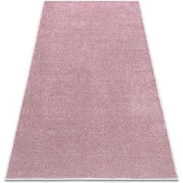 RUGSX Teppich Teppichboden santa fe erröten rosa 60 eben, glatt, einfarbig pink 200x300 cm