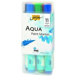 Aqua Paint Marker Powerpack 11 Stifte Pinsel & Stifte - Kreul