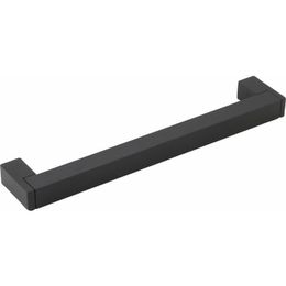 Citterio Griff Adrias LA 640mm - Möbelgriff Breite 655mm - Griff für Möbel, Aluminium / Zinkdruckguss, schwarz matt