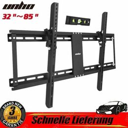 Tv Wandhalterung neigbar für 32' - 85', vesa max.800x400, bis 45kg - tv Halterung, Fernsehhalterung, Fernseher Wandhalterung - schwarz - Unho