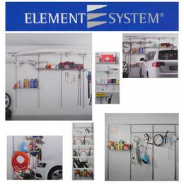 Element System - Regalsystem für Garage Modular Plus Basic Kit + Storage Set 1 + Storage Set 2