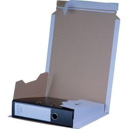 Smartboxpro Smartbox Pro - 20 x Ordnerversandbox, weiß, 320x290x35-80mm