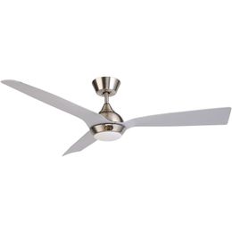 Klassfan - Deckenventilator ø132 cm mit led und Wifi Umkehrbar Hypersilence - Grau