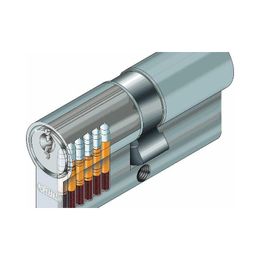 Abus - Schließzylinder G2 Länge: 35-35 mm 3 Schlüssel Zylinder Profilzylinder