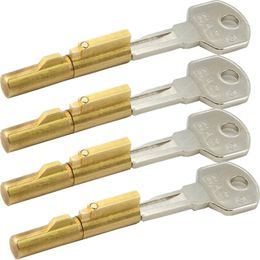 Schlüssellochsperrer / Steckschloss SS12 für Buntbartschlösser (Zimmertüren) Zylinder ø 7 mm - BASI