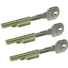 Schlüssellochsperrer - ss 12 - set - 3X9000-1200 - Gleichschließend - je 2 Schlüssel - 9000-1200 - BASI