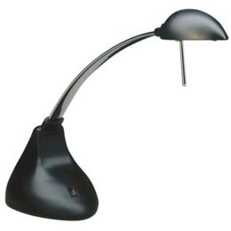 Linea Verdace Lighting - Linea Verdace ell Schreibtisch-Arbeitslampe, blaues Metall, Gy6,35-Glühlampe