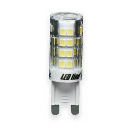 Led Line - G9 led 10er Pack Leuchtmittel 4W Kaltweiß 350 Lumen Stiftsockel smd Energiesparlampe Glühbirne Glühlampe sparsame Birne