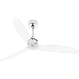 Faro Barcelona Just fan Deckenventilator transparent ohne Licht IoT