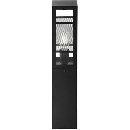 Lampe, Getta Außensockelleuchte 50cm schwarz, Metall/Kunststoff, 1x A60, E27, 40W,Normallampen (nicht enthalten) - schwarz - Brilliant