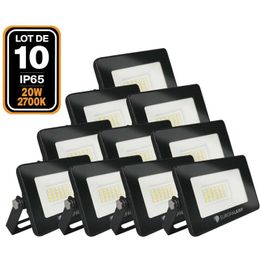 10 Fluter led 20W Ipad Neutralweiß 4000K Hohe Helligkeit