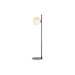 Markslojd - dione Globe Stehlampe 1 Licht Schwarz, Weiß