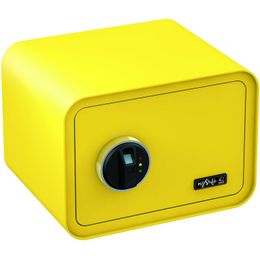 BASI - mySafe - Elektronik-Möbel-Tresor - mySafe 350 - Fingerprint - Zitronengelb