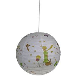 Niermann Kinder Papierlampe der kleine prinz Lampenschirm Ø40cm mit Aufhängung &led Licht