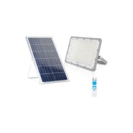 LED-Außenstrahler mit Solarpanel+Batterie+Fernbedienung 100w Ip65 174100