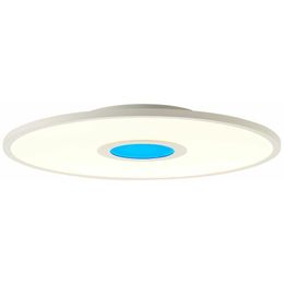 Brilliant Lampe Odella LED Deckenaufbau-Paneel 45cm weiß 1x 24W LED integriert, (2940lm, 2700-6500K) RGB-Dekolicht für farbenfrohe Akzentbeleuchtung